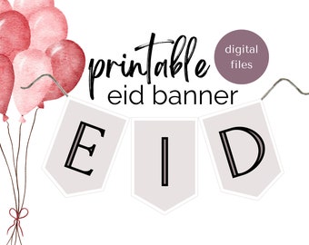 Eid Banner, Eid Mubarak Banner, Eid Decor, Eid Decorations, Eid Mubarak ...