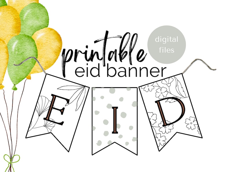 Eid Banner, Eid Mubarak Banner, Eid Decor, Eid Decorations, Eid Mubarak ...
