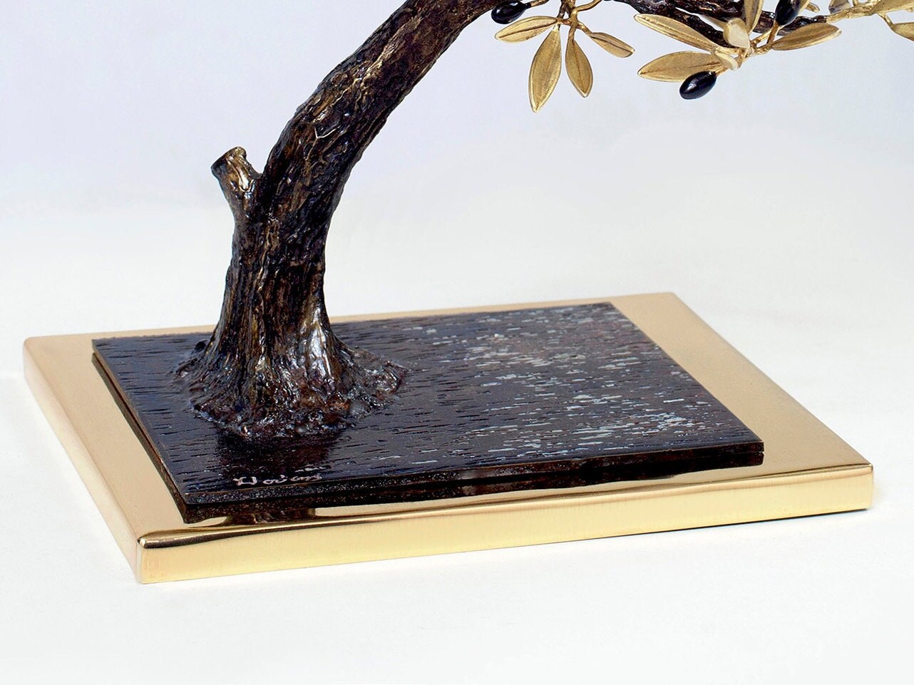 Olive Tree Art Object Original Tree Shelf Decor Aesthetic - Etsy