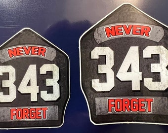 343 Never Forget - Etsy