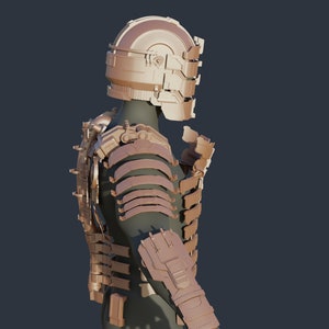 3D Models Full Set of Cosplay Armor and Plasma Cutter Dead Space 2023 ...