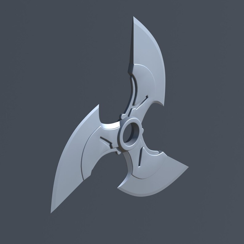 3D Model Overwatch 2 Genji Cyber Demon Shuriken Cosplay - Etsy