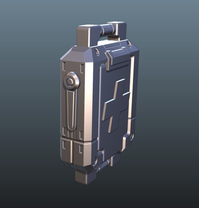 3D Model Health Pack Weapon Charm Overwatch 2 Cosplay - Etsy