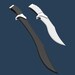 Files for 3D Printing - Dune Feyd-rautha Harkonnen Knife and Machete ...