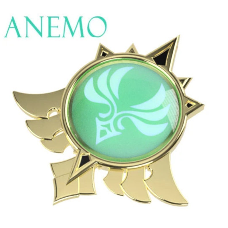 3D Model Genshin Impact Vision Trinket Mondstadt Cosplay - Etsy