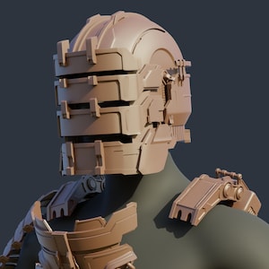 3D Models Full Set of Cosplay Armor and Plasma Cutter Dead Space 2023 ...