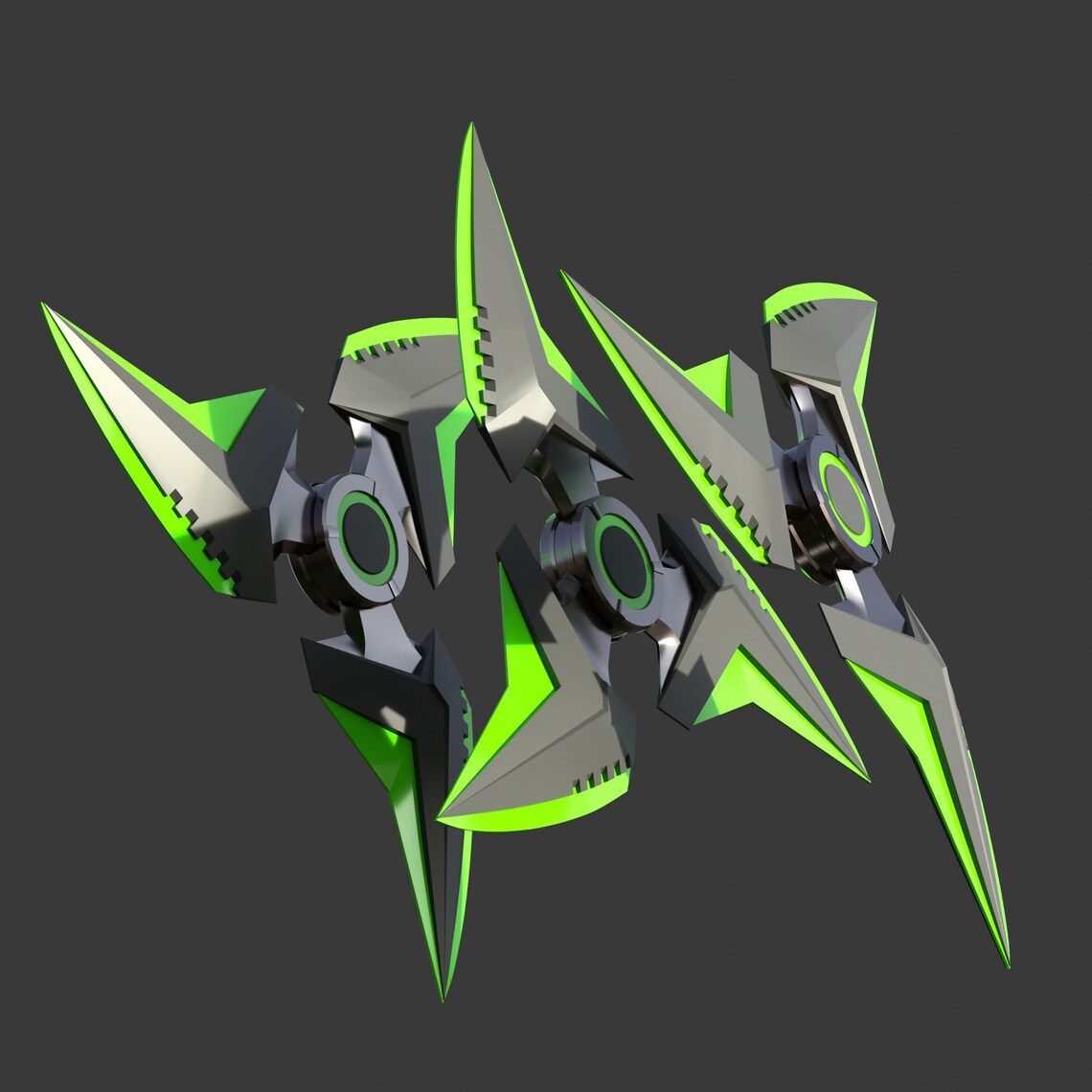 3D Model Overwatch 2 Genji Shimada Shuriken Cosplay - Etsy