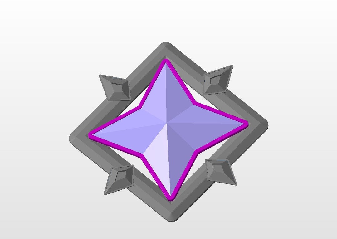 3D Model Genshin Impact Masterless Stardust Cosplay Props - Etsy