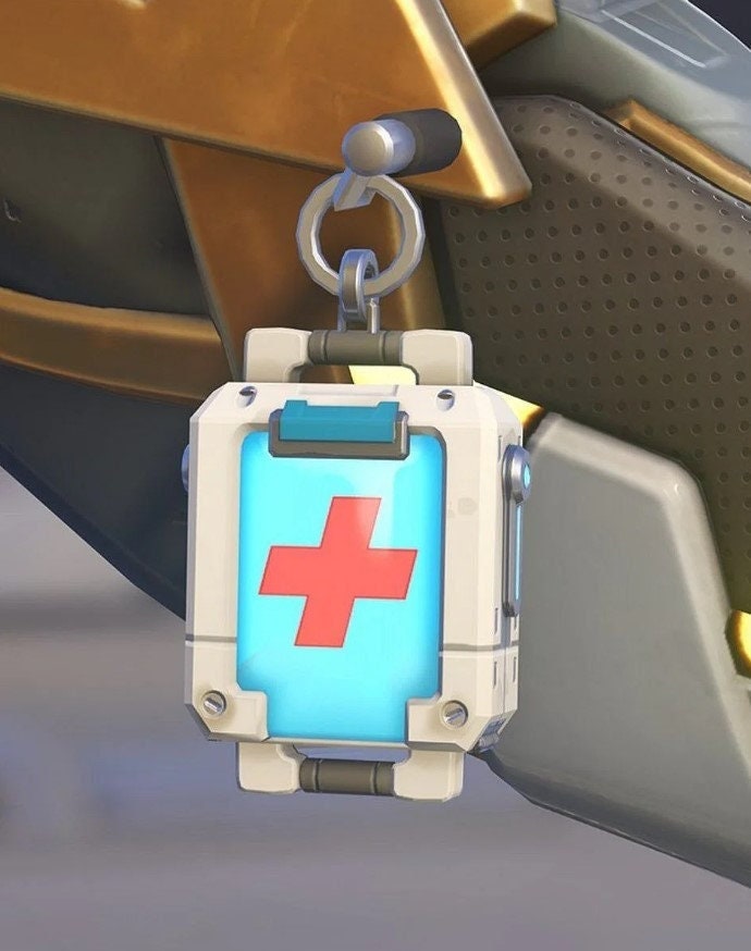 3D Model Health Pack Weapon Charm Overwatch 2 Cosplay - Etsy