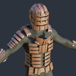 3D Models Full Set of Cosplay Armor and Plasma Cutter Dead Space 2023 ...