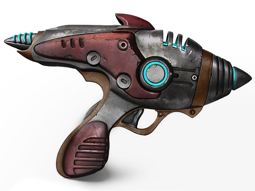 Files for 3D Printing - Alien Blaster Pistol Fallout 4 - Cosplay Props ...