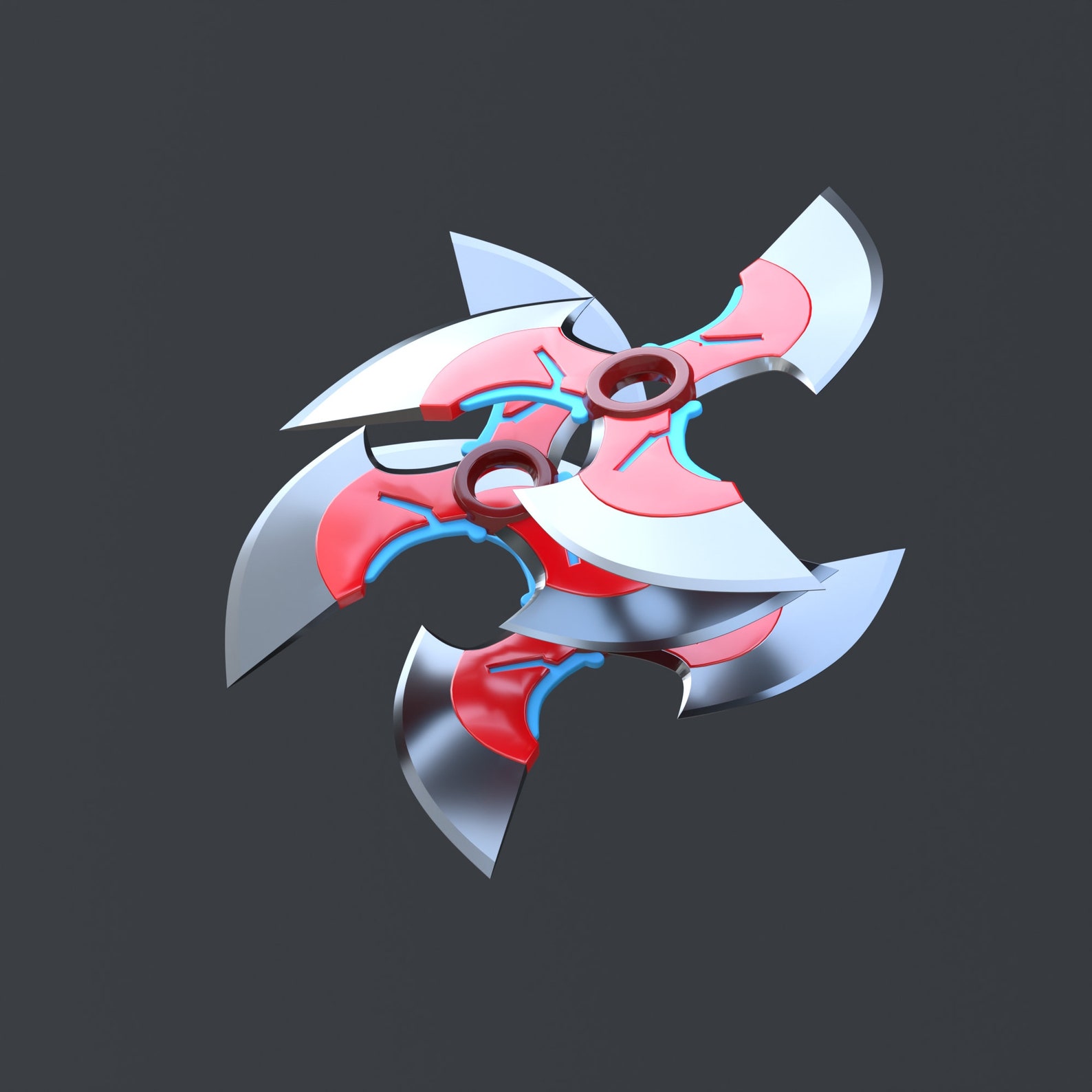 3D Model Overwatch 2 Genji Cyber Demon Shuriken Cosplay - Etsy