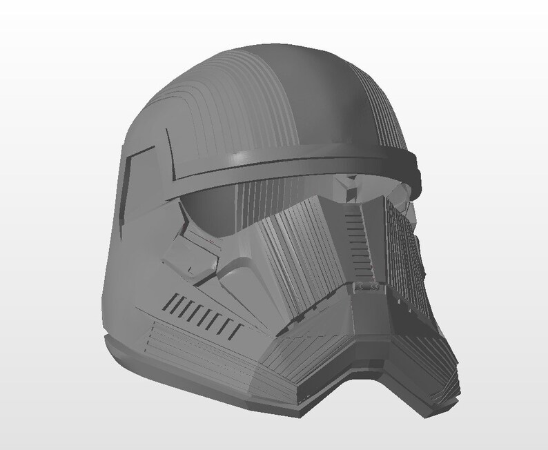 3D Model Sith Trooper Helmet Star Wars Cosplay Props - Etsy