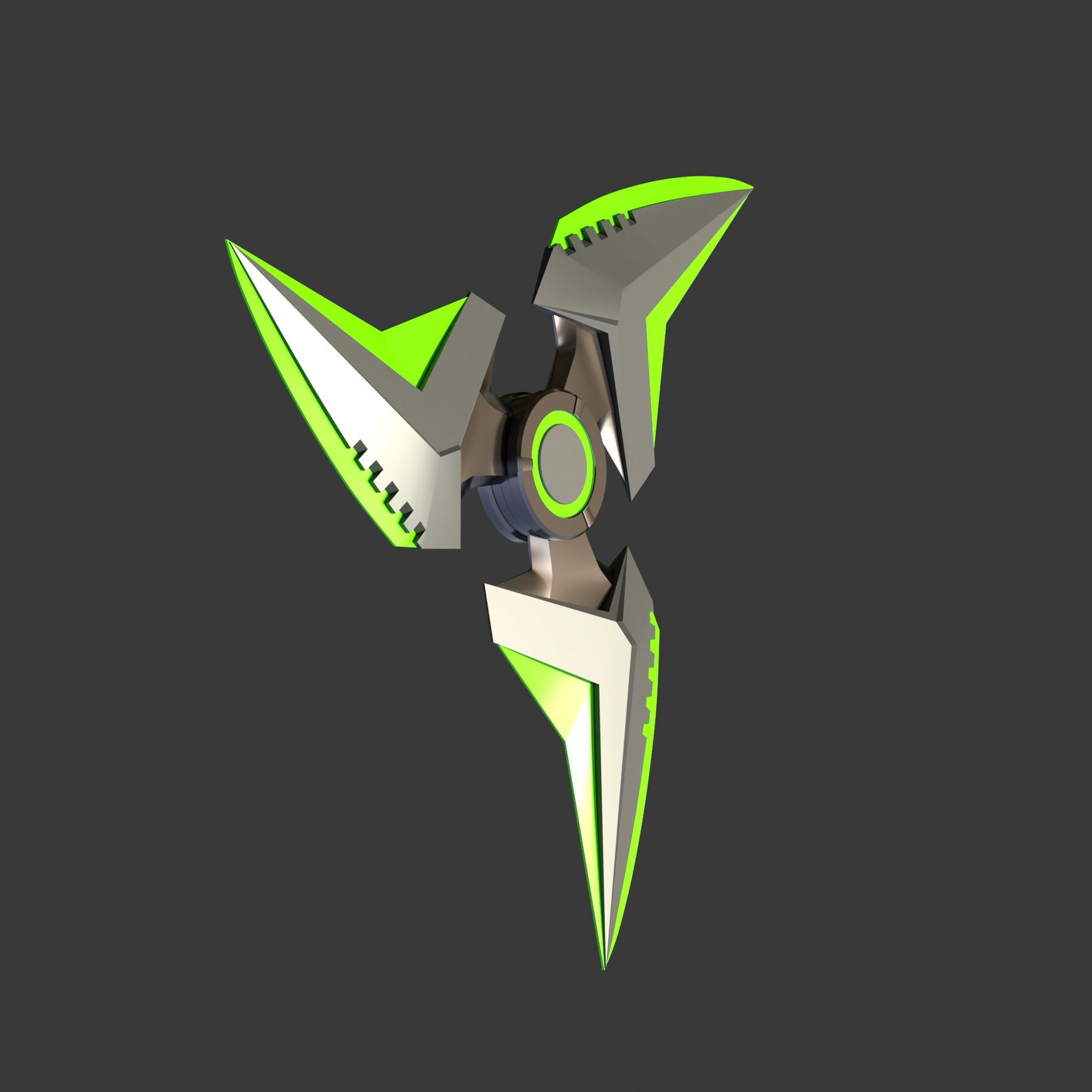3D Model Overwatch 2 Genji Shimada Shuriken Cosplay - Etsy
