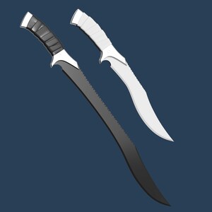 Files for 3D Printing - Dune Feyd-rautha Harkonnen Knife and Machete ...