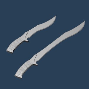 Files for 3D Printing - Dune Feyd-rautha Harkonnen Knife and Machete ...