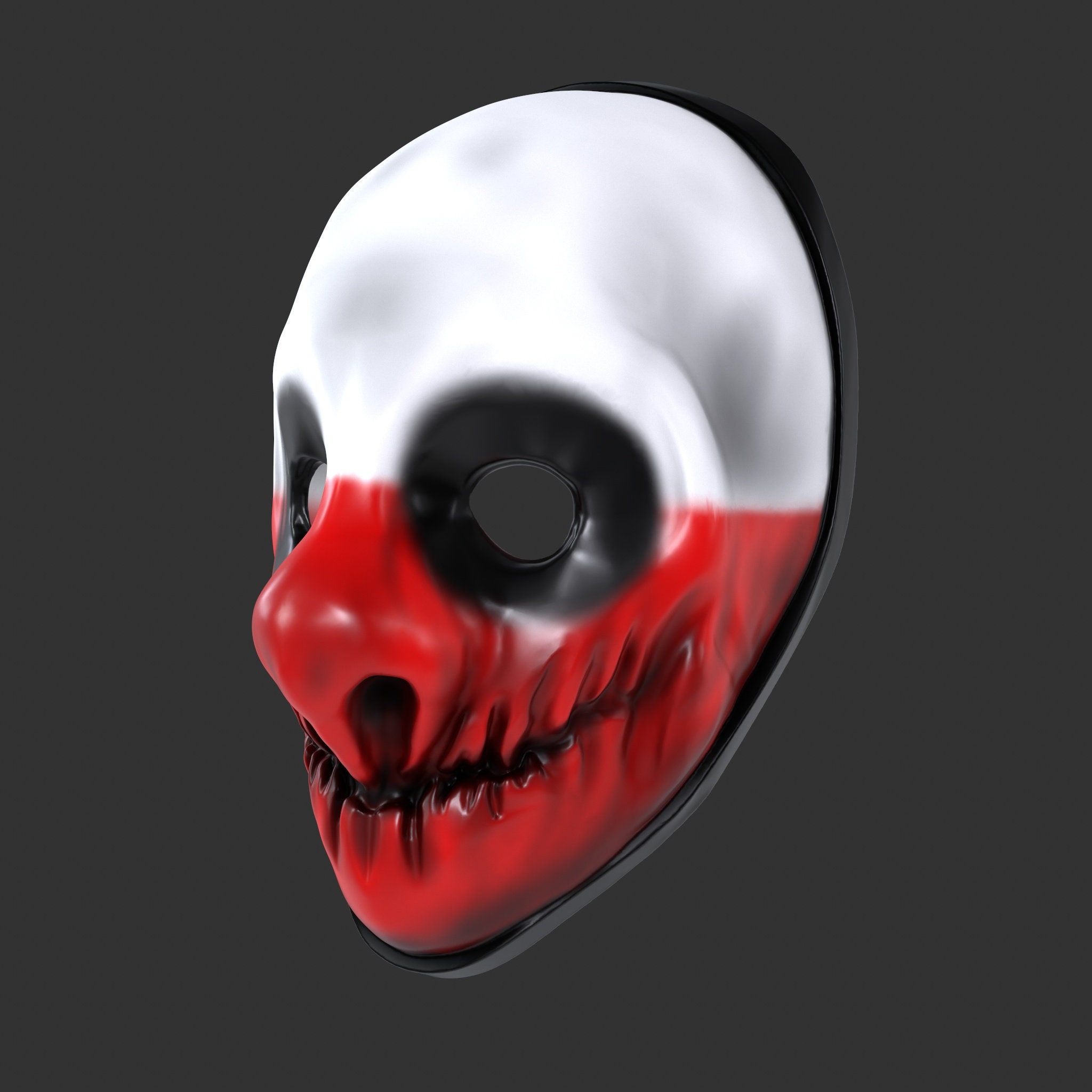 Wolf Mask Template Payday
