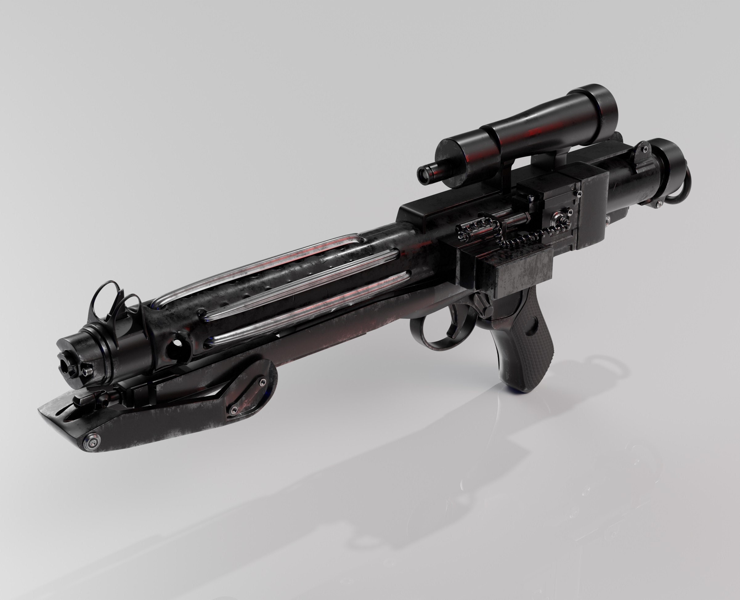 Files for 3D Printing Star Wars E-11 Blaster Rifle - Etsy