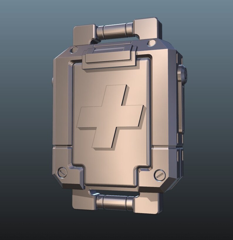 3D Model Health Pack Weapon Charm Overwatch 2 Cosplay - Etsy