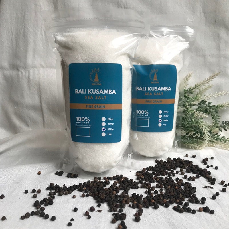 Pure Balinese Kusamba Sea Salt (garam Kusamba) - Etsy