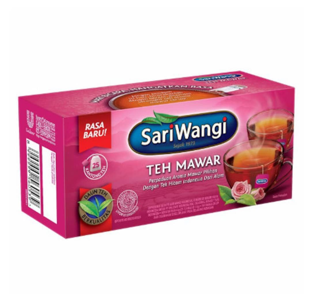 Indonesian Rose Scented Tea - Sariwangi Teh Mawar Celup - Etsy