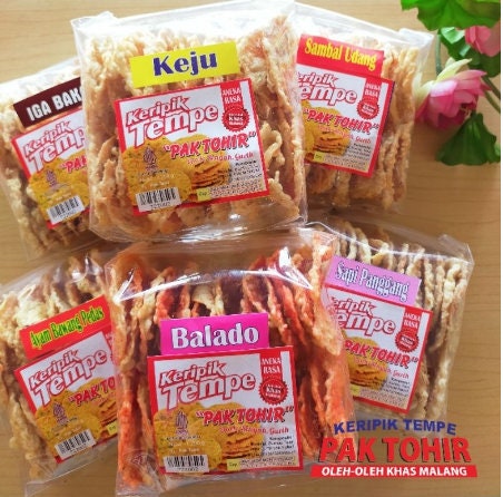Indonesian Snack Tempe / Tempeh Chips (soycake Chips) - Etsy