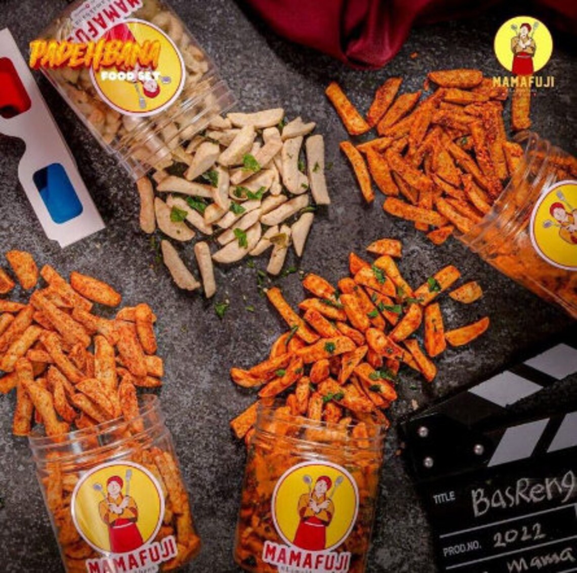 Indonesian Snack Basreng (fried Meatball Stick) - Etsy