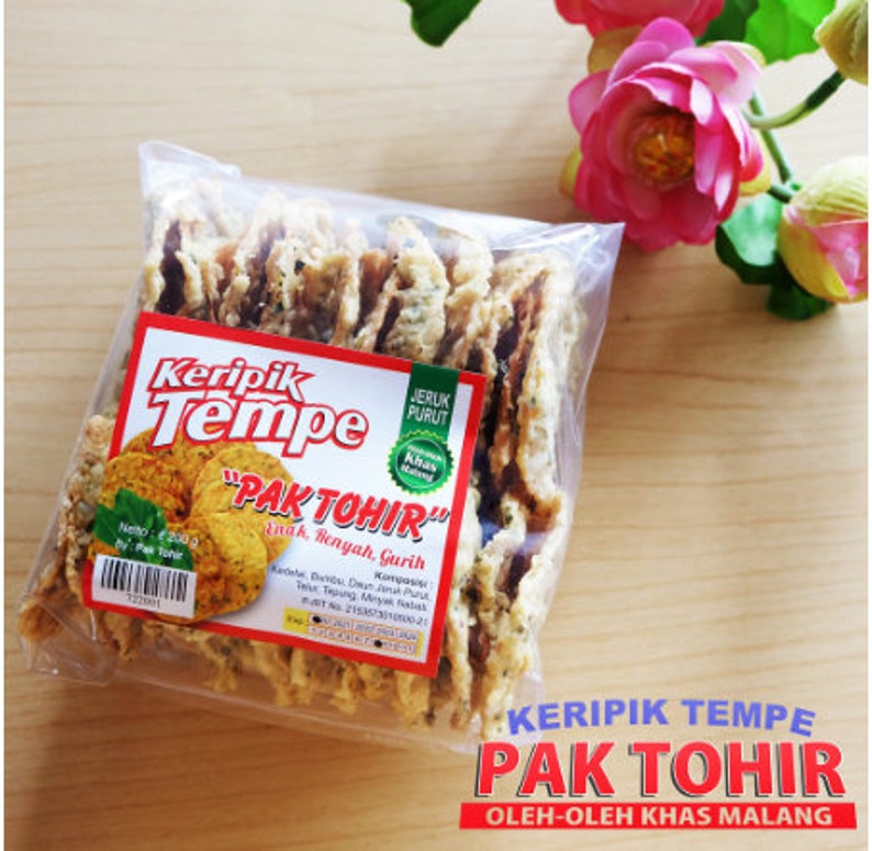 Indonesian Snack Tempe / Tempeh Chips (soycake Chips) - Etsy