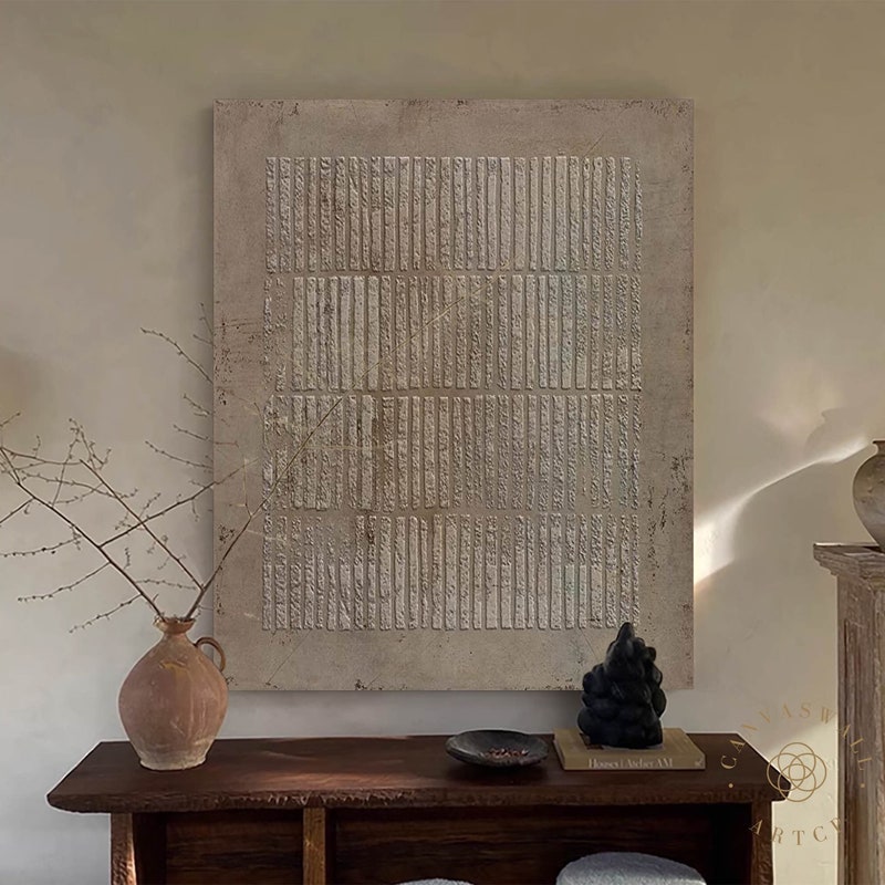 Textured Canvas Wall Art - Etsy