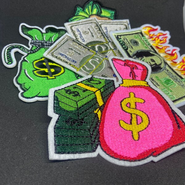 Money Bag Patch - Etsy