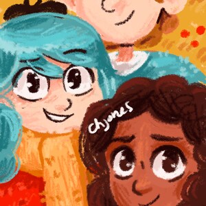 Hilda Season 3 Phone Wallpaper Set: Handpainted Mobile Backgrounds ...