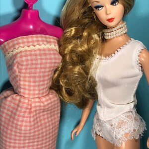 OOAK Vintage Barbie Reroot on Reproduction Doll - Etsy