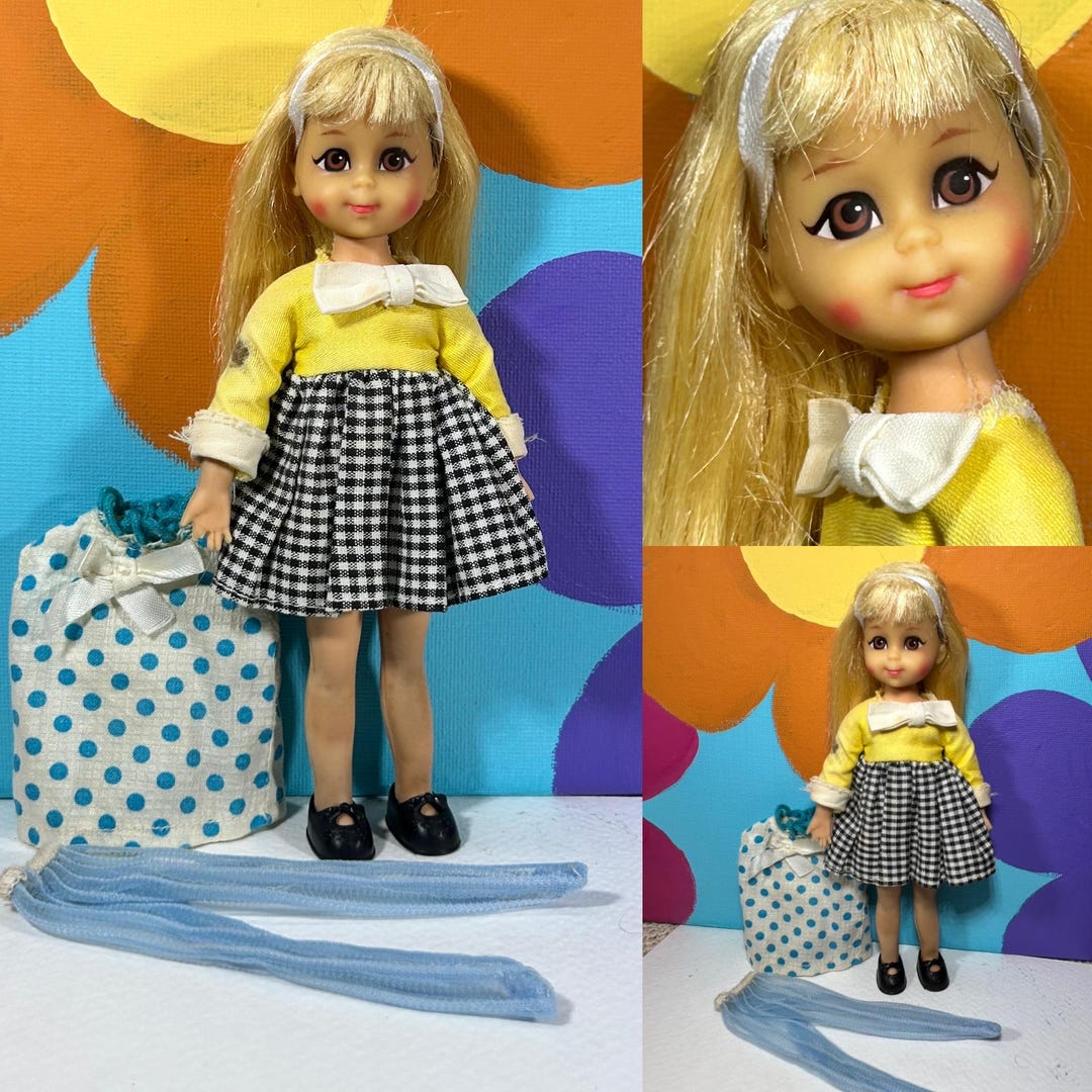 Vintage Chris Tutti Barbie Wearing “clowning Around” With Extra Outfit ...