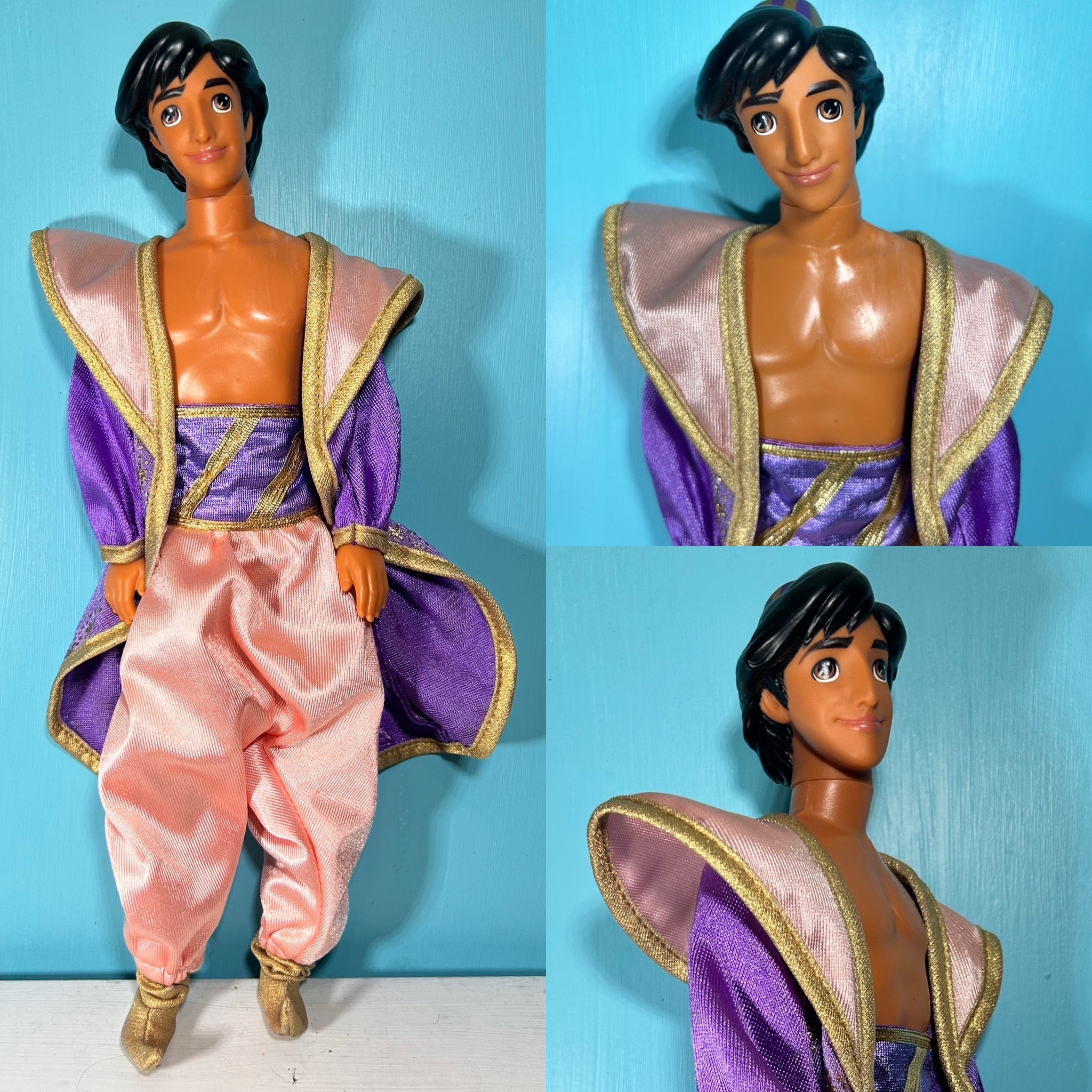 Vintage Aladdin Arabian Disney Doll Rare - Etsy