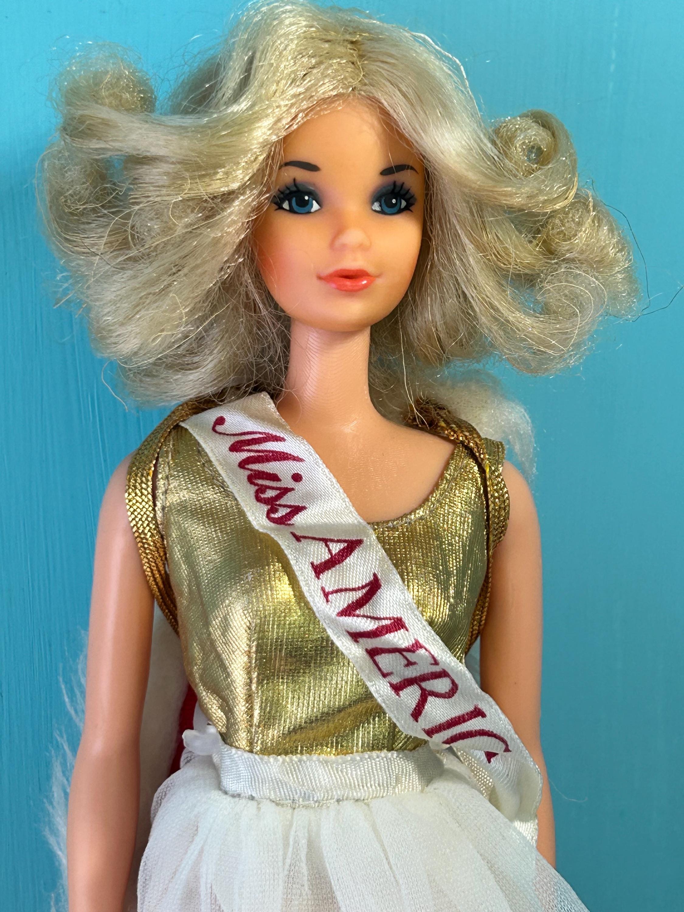 Quick Curl Kelly Miss America Barbie - Etsy