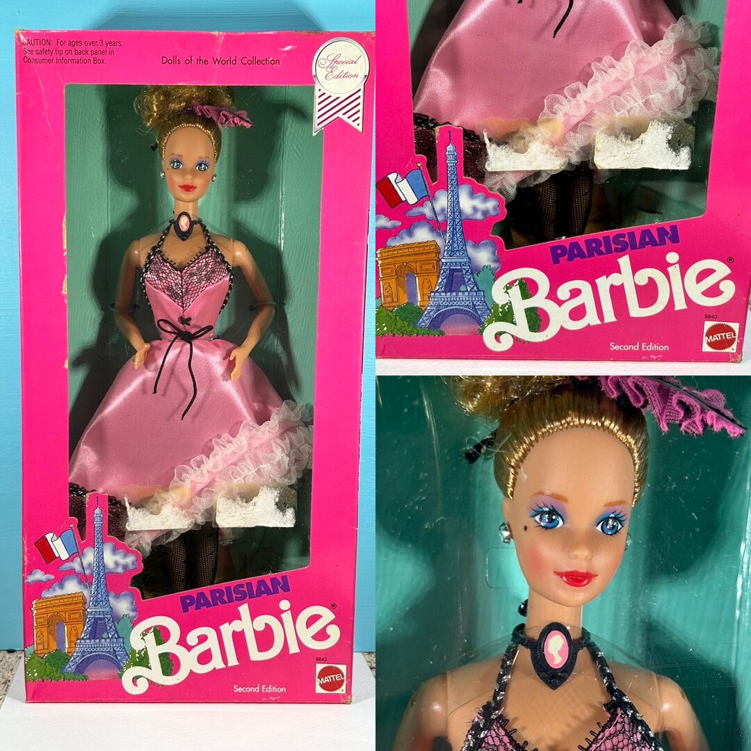 Vintage Parisian Barbie Reproduction NRFB - Etsy