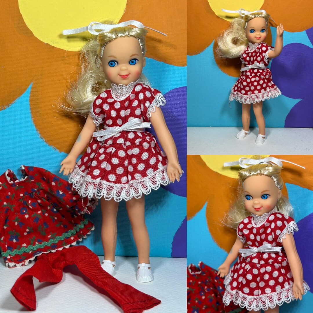 Vintage Tutti Barbie Rerooted - Etsy