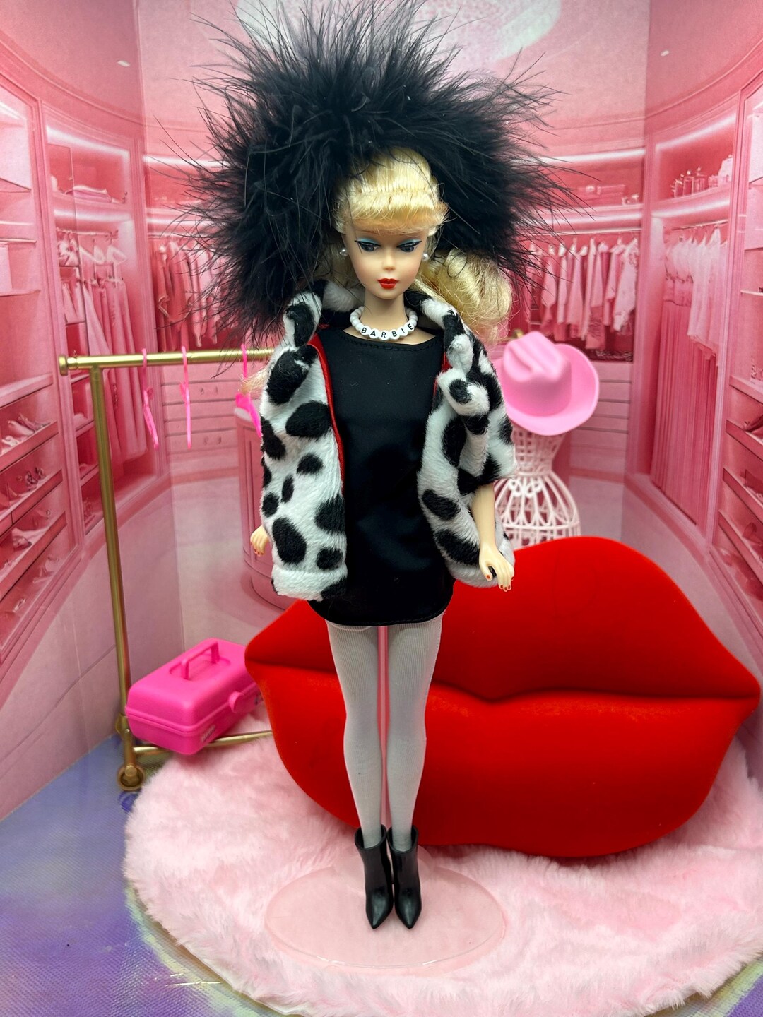 Vintage Platinum Ponytail Barbie Reproduction Restyled Mikelman ...