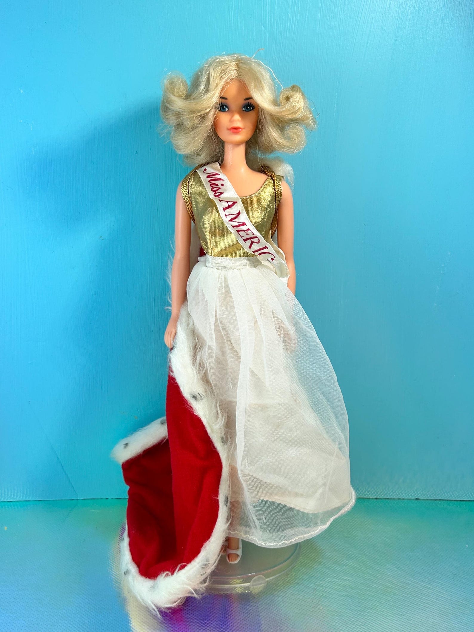 Quick Curl Kelly Miss America Barbie - Etsy