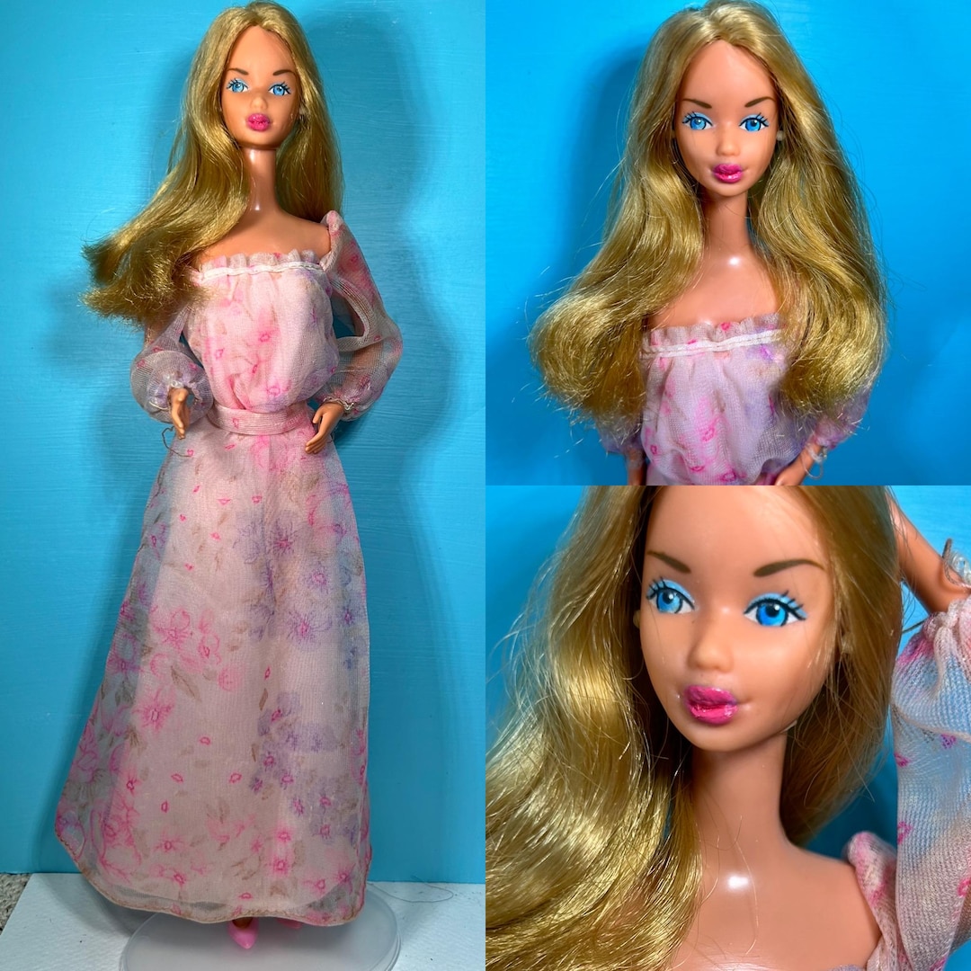 Vintage Restored Kissing Barbie - Etsy