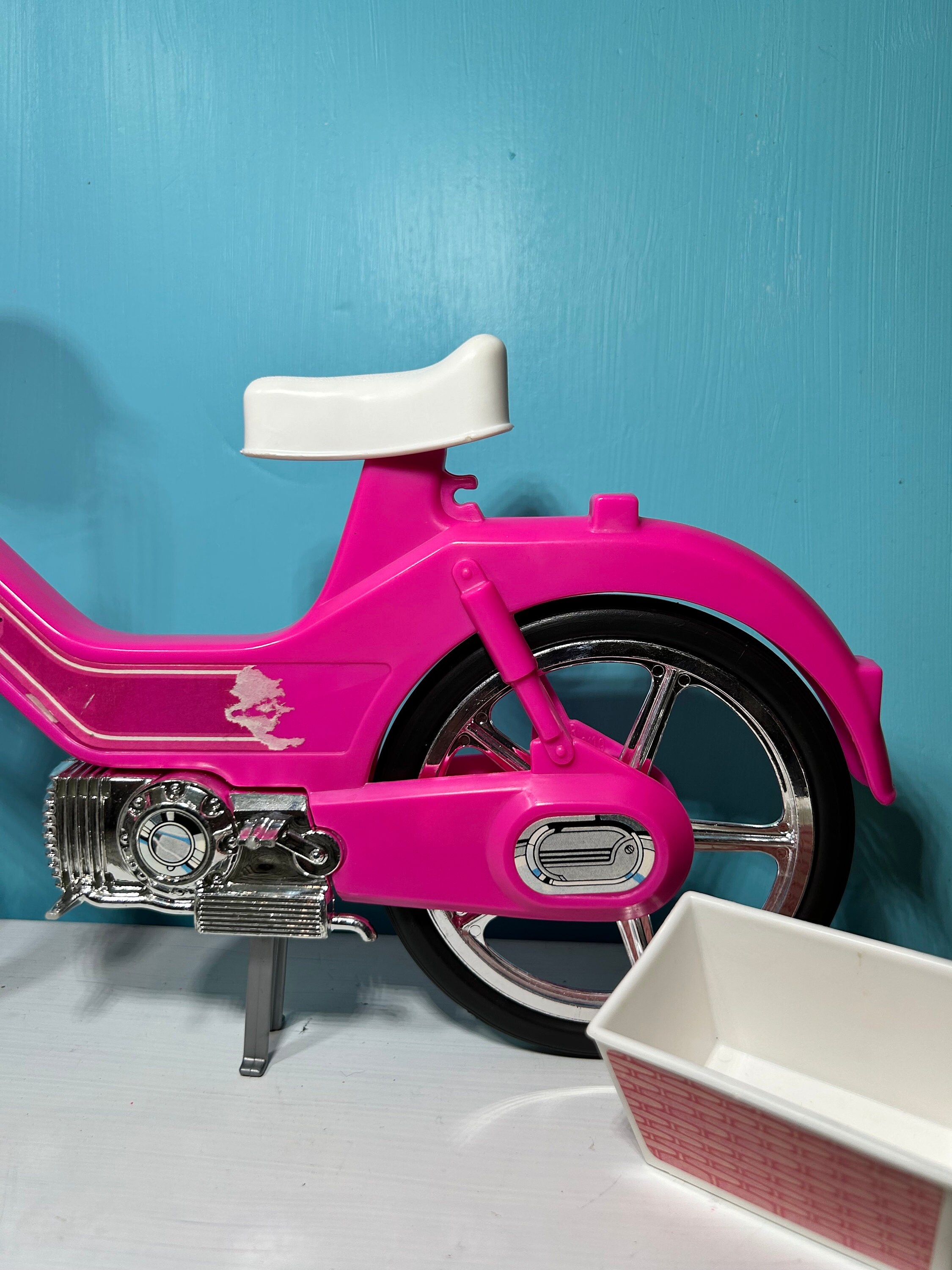 Vintage Barbie Motorbike With Helmet 1983 - Etsy