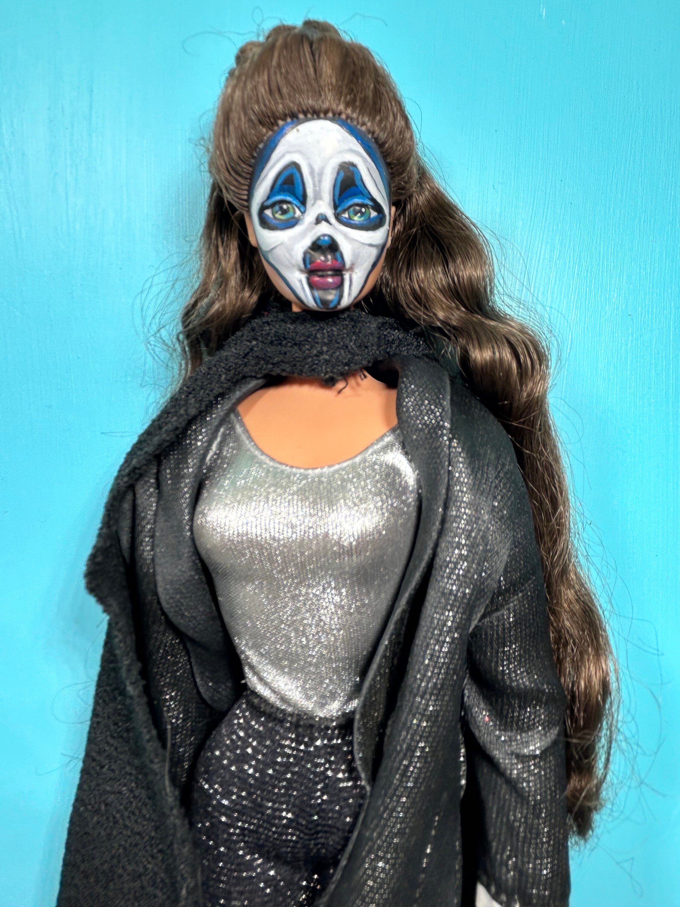 OOAK Custom Scream Ghost Face Barbie Horror Doll - Etsy