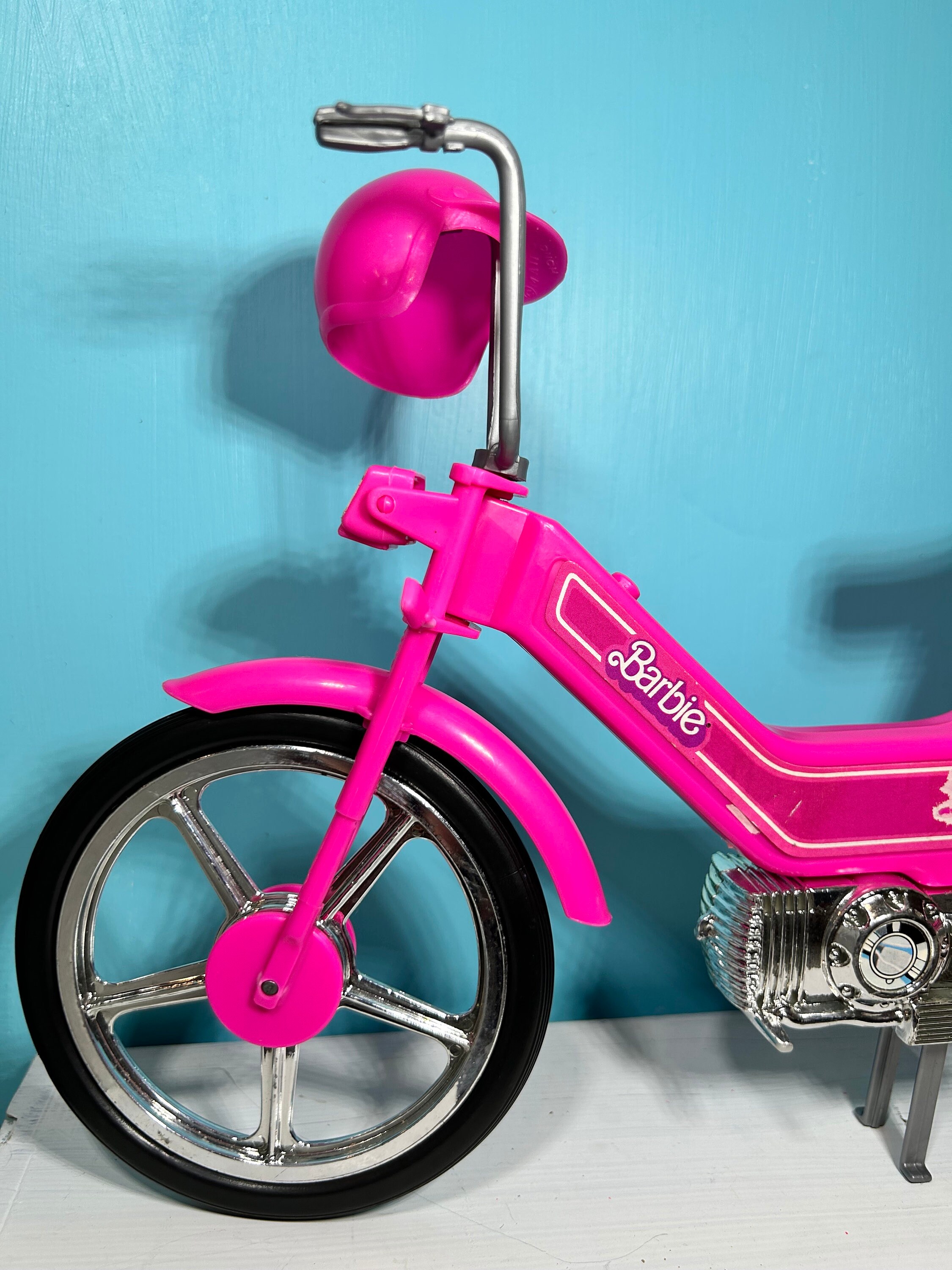 Vintage Barbie Motorbike With Helmet 1983 - Etsy