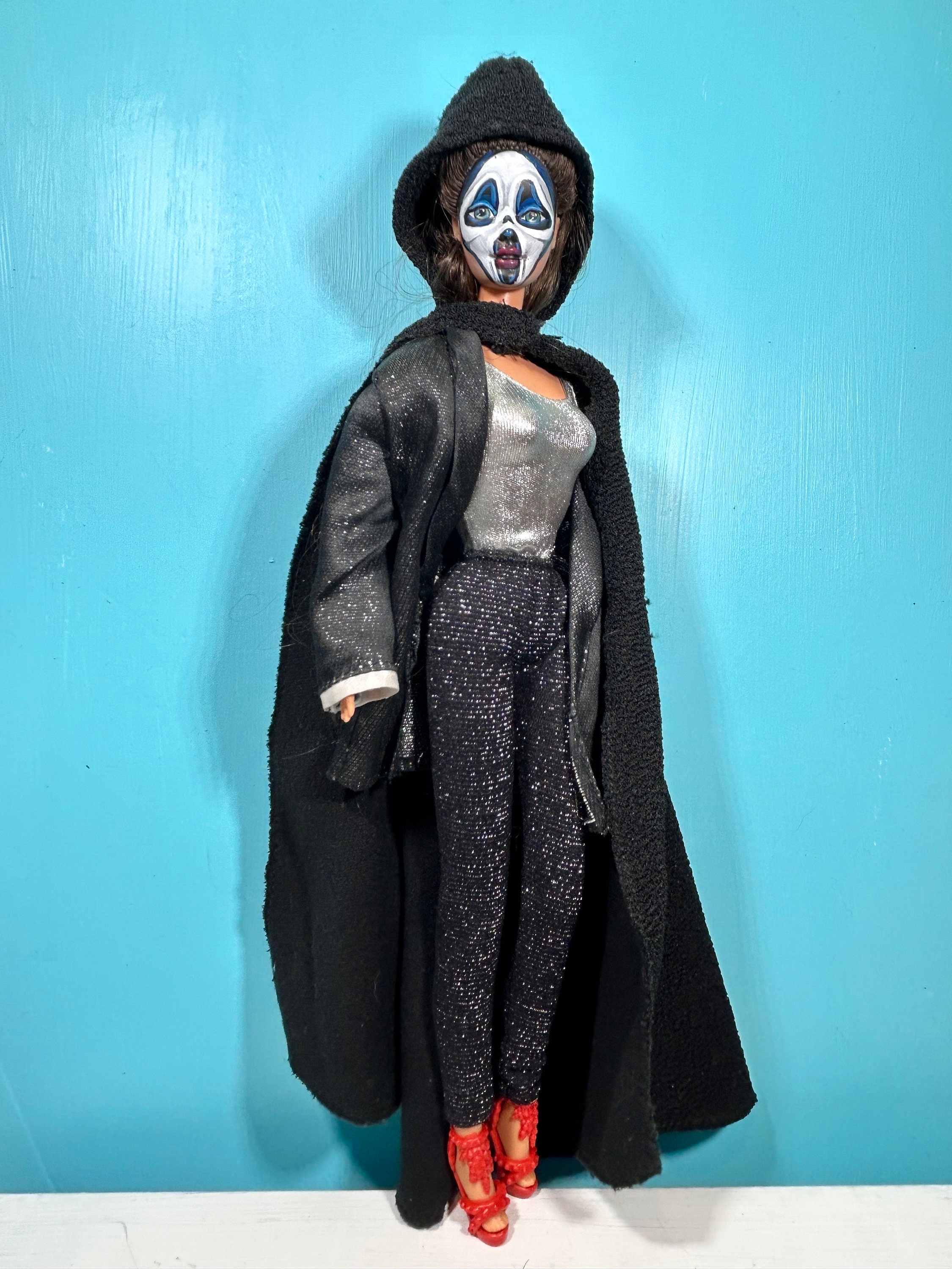 OOAK Custom Scream Ghost Face Barbie Horror Doll - Etsy