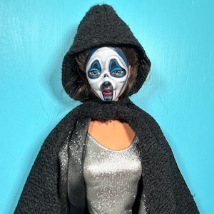 OOAK Custom Scream Ghost Face Barbie Horror Doll - Etsy