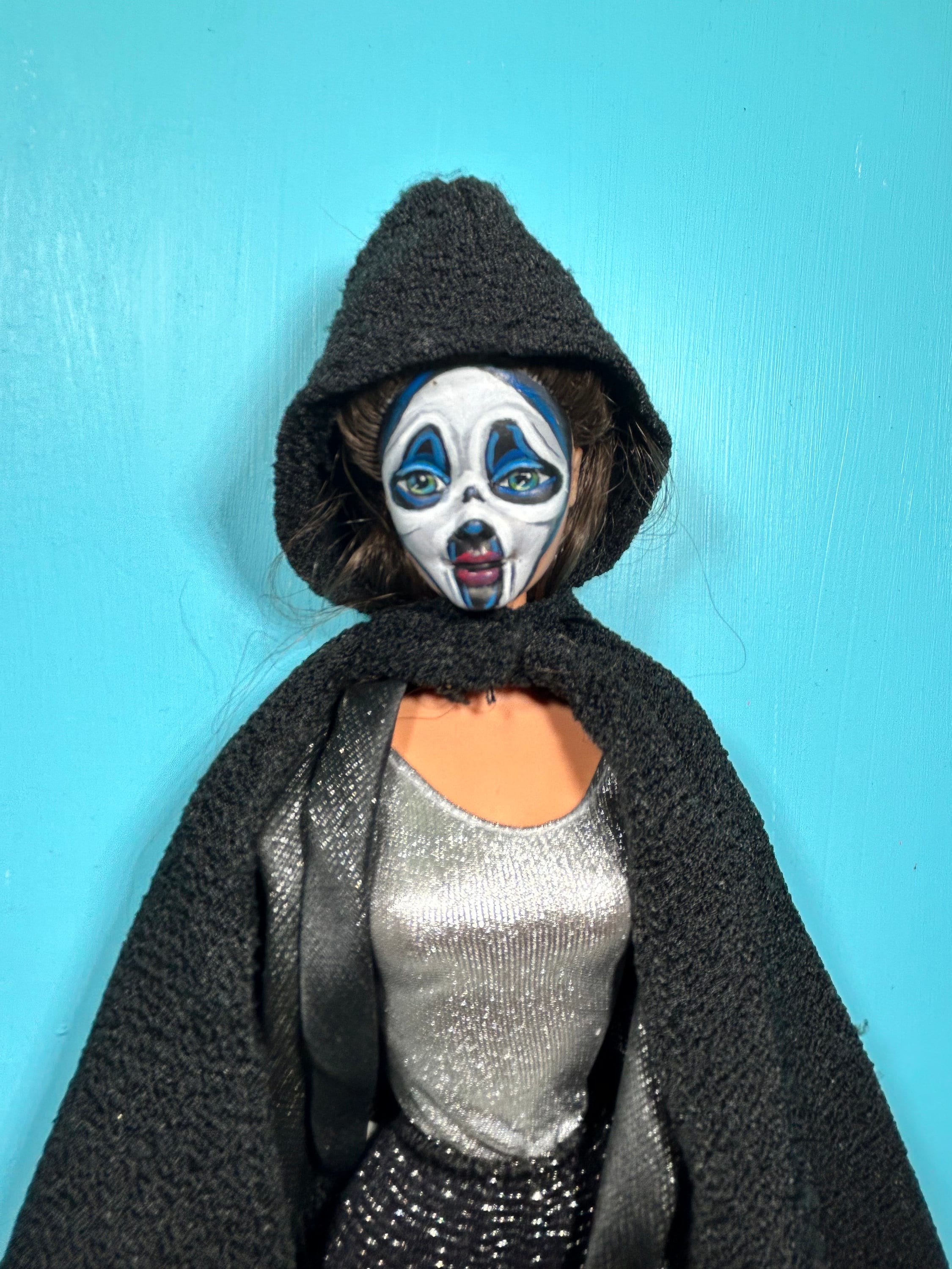 OOAK Custom Scream Ghost Face Barbie Horror Doll - Etsy