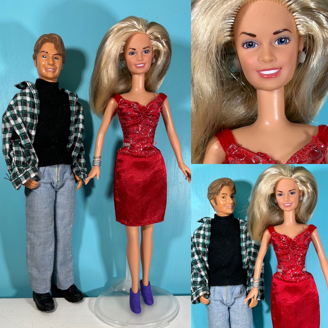 Vintage Sabrina the Teenage Witch and Harvey Doll Set From the 90s ...