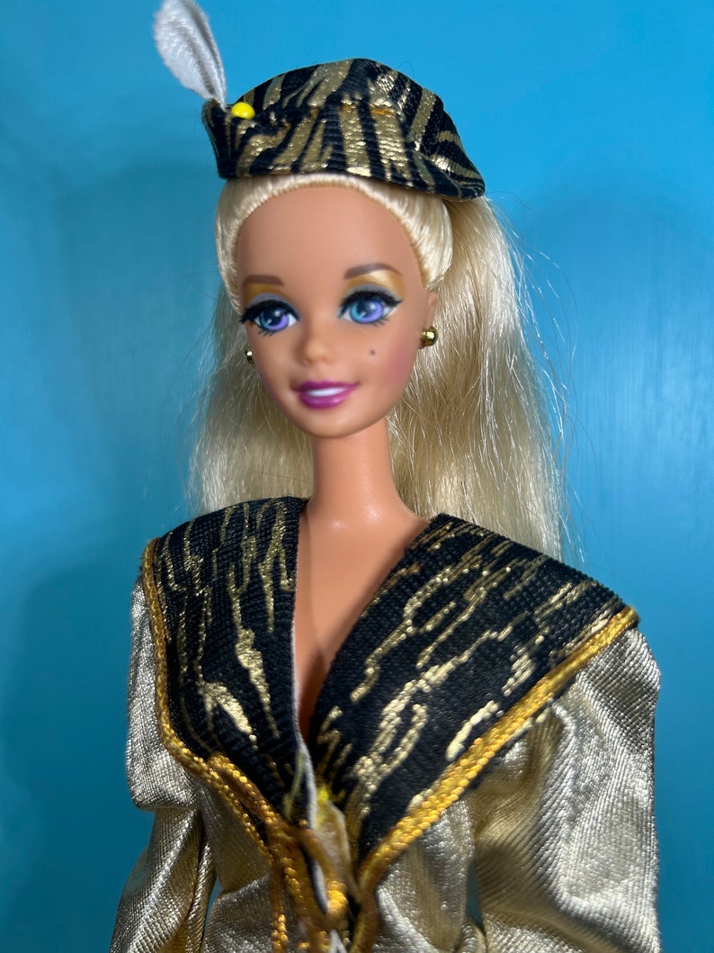 Vintage Midnight Gala Black and Gold Barbie - Etsy