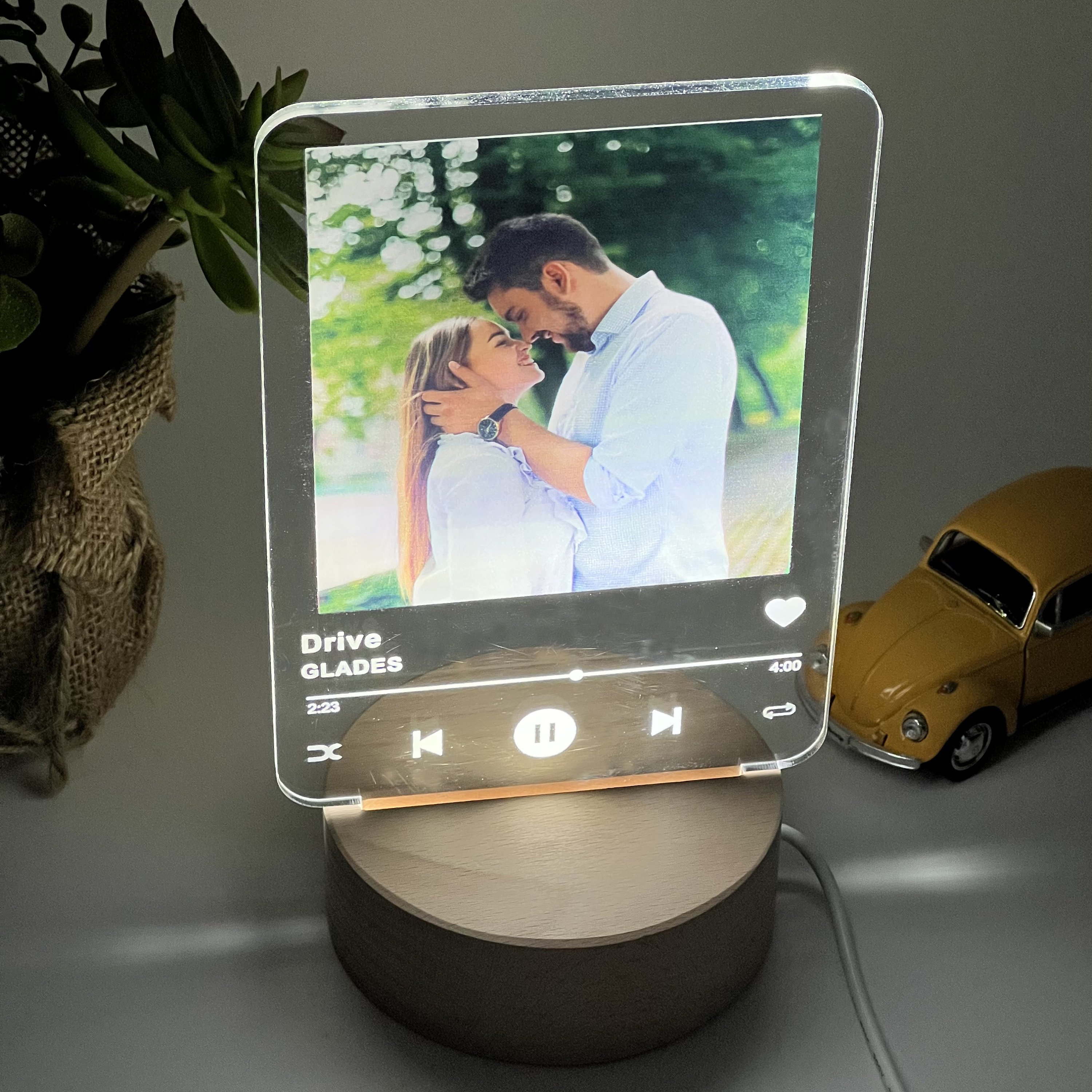 Custom LED Music Plaque Custom Photo Lampmusic and Song - Etsy