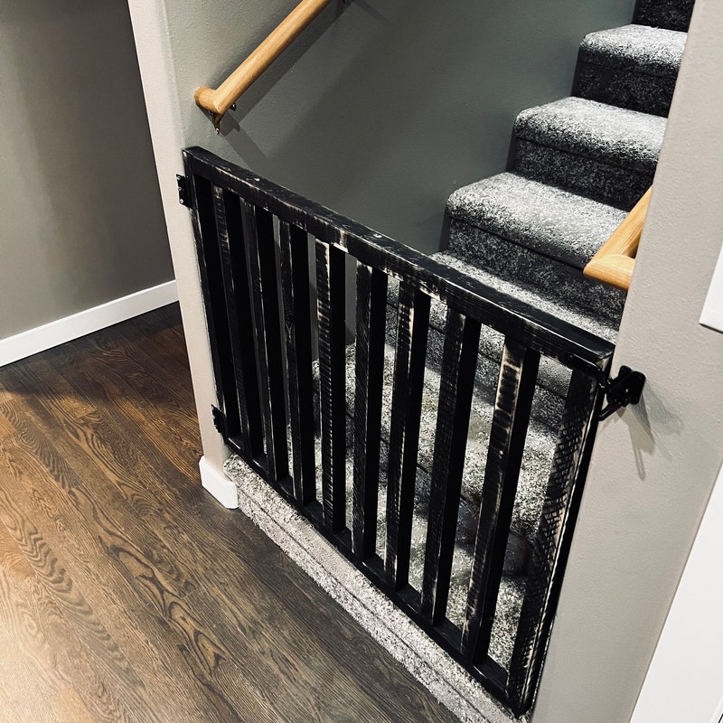 Modern Wood Baby Gate - Etsy